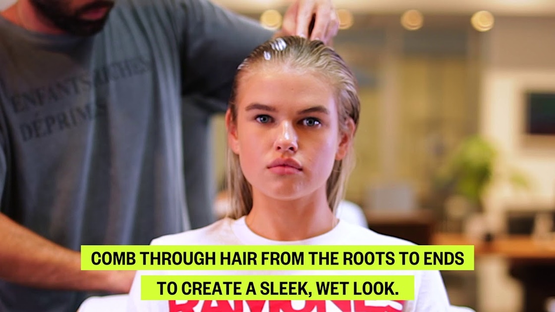 How To Create A Wet Look With Igk Saloncentric