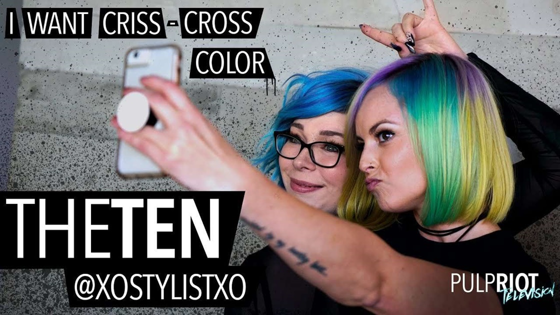 How to Criss-Cross Color by Pulp Riot