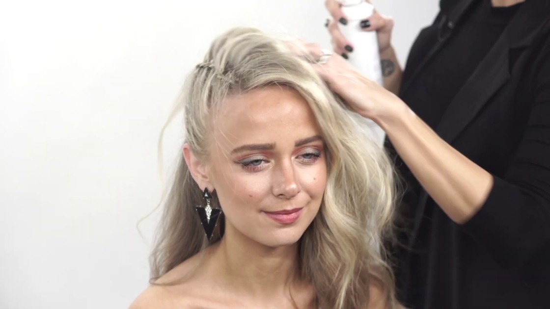 Asymmetric Braided Flip | SalonCentric